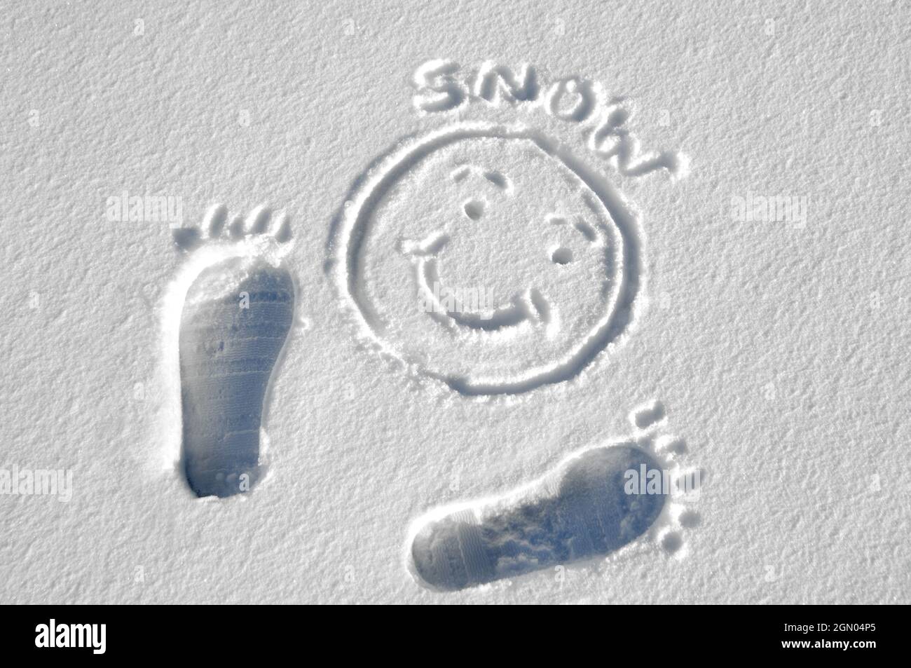 New design for a snowman is simply to draw it in the snow; then add ...