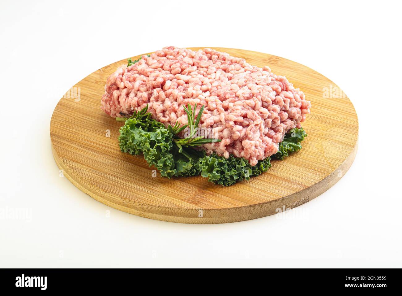 Raw fat pork minced meat for cooking Stock Photo - Alamy