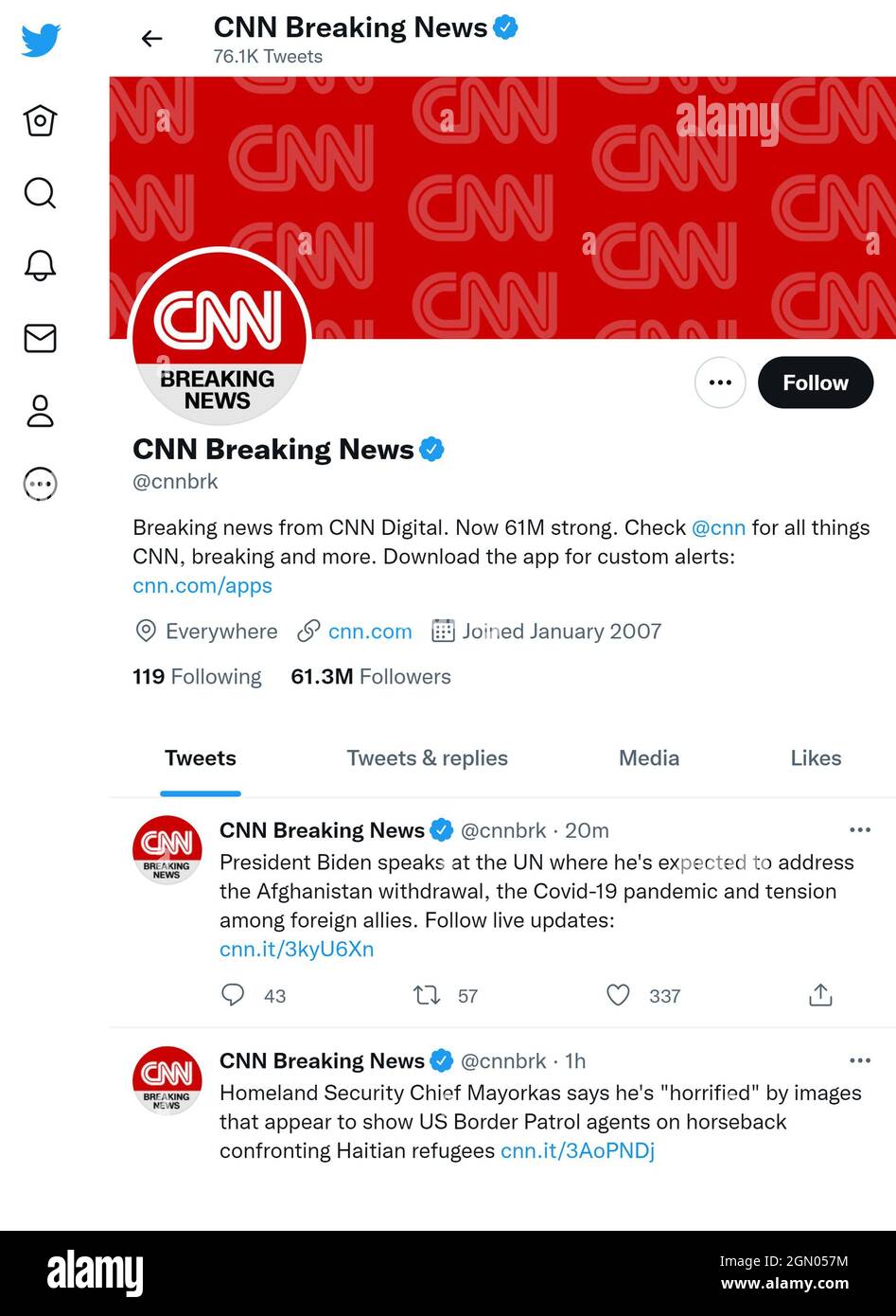 News breaking hi-res stock photography and images - Alamy