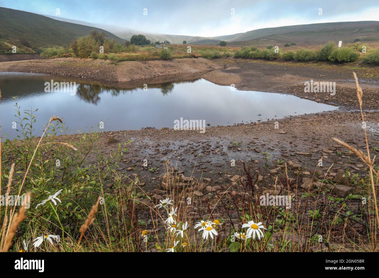 27 August 2021. Junction 31 of the M6 Motorway outside Preston ...