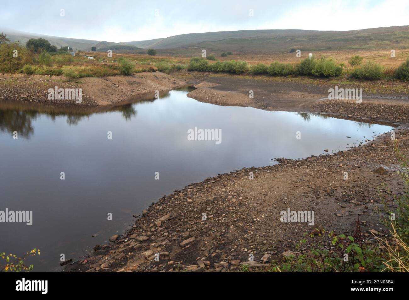27 August 2021. Junction 31 of the M6 Motorway outside Preston ...