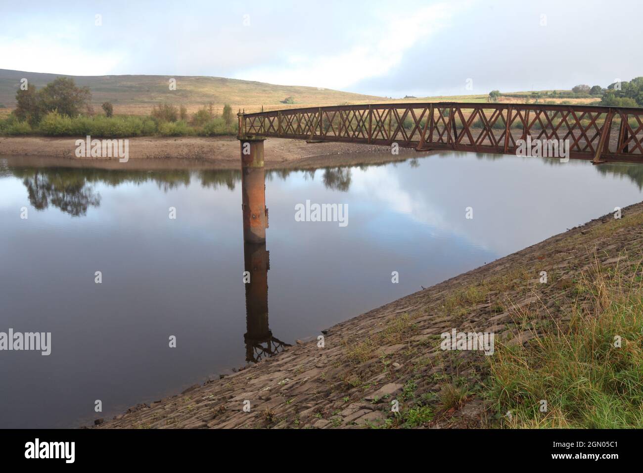 27 August 2021. Junction 31 of the M6 Motorway outside Preston ...