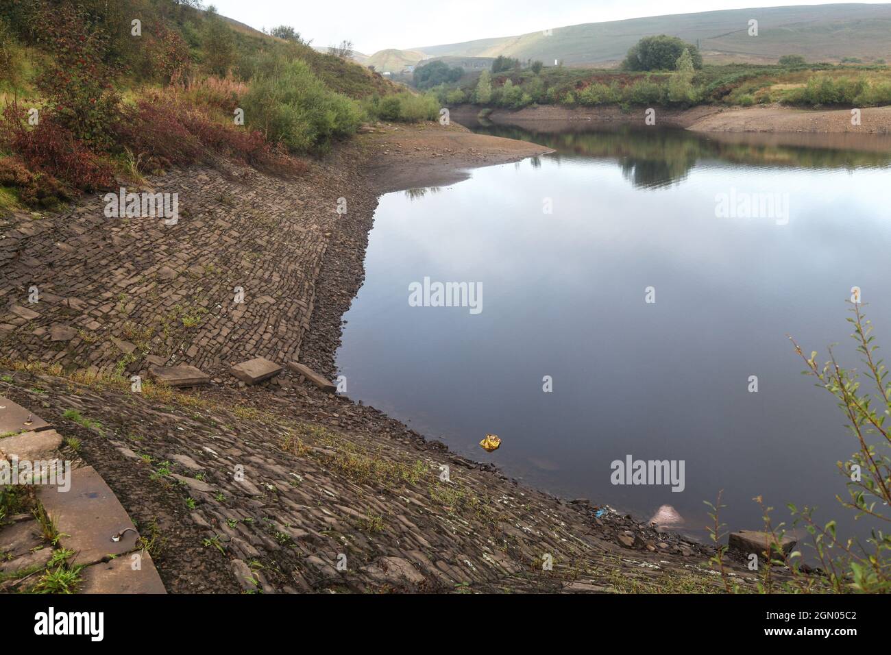 27 August 2021. Junction 31 of the M6 Motorway outside Preston ...