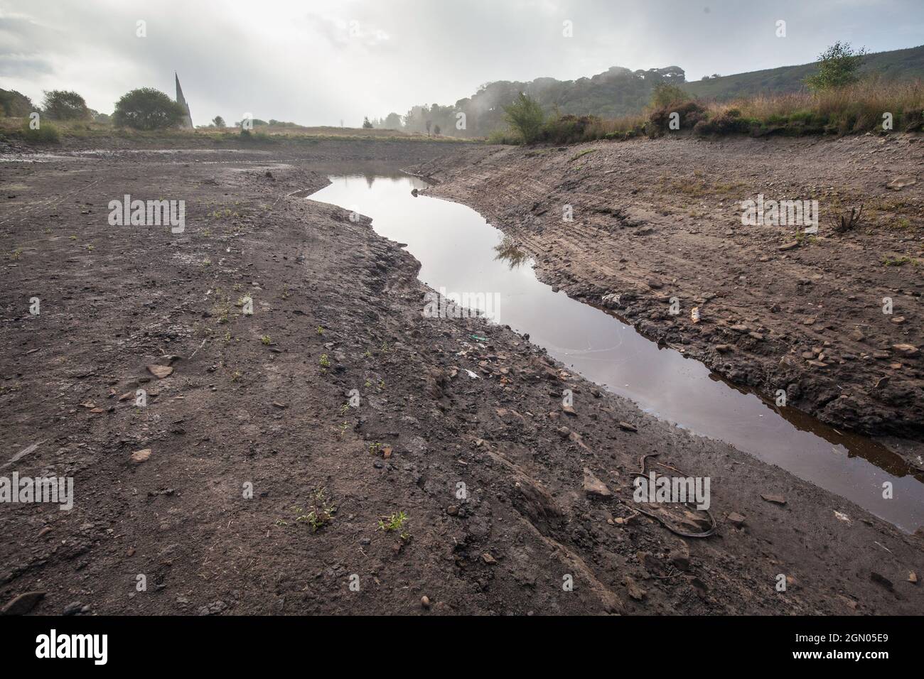27 August 2021. Junction 31 of the M6 Motorway outside Preston ...