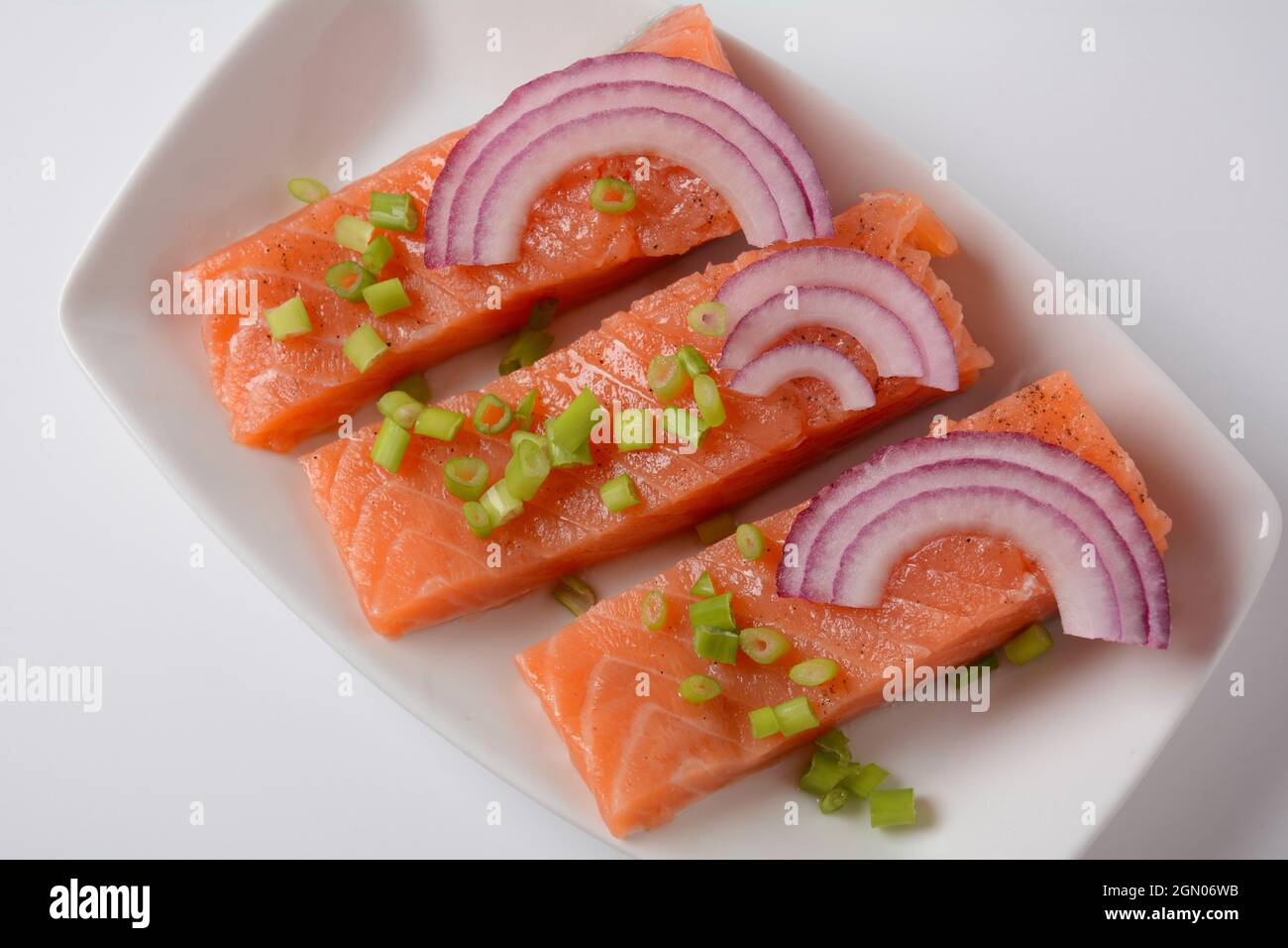 Rakfisk - Norwegian fish dish made from trout or sometimes char, salted ...