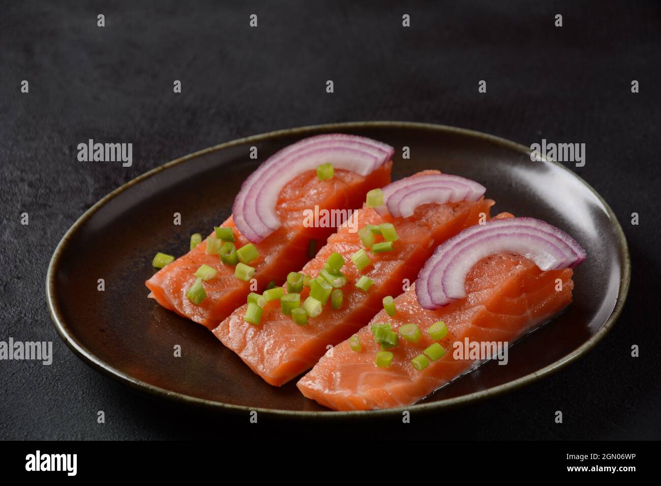 Rakfisk - Norwegian fish dish made from trout or sometimes char, salted ...