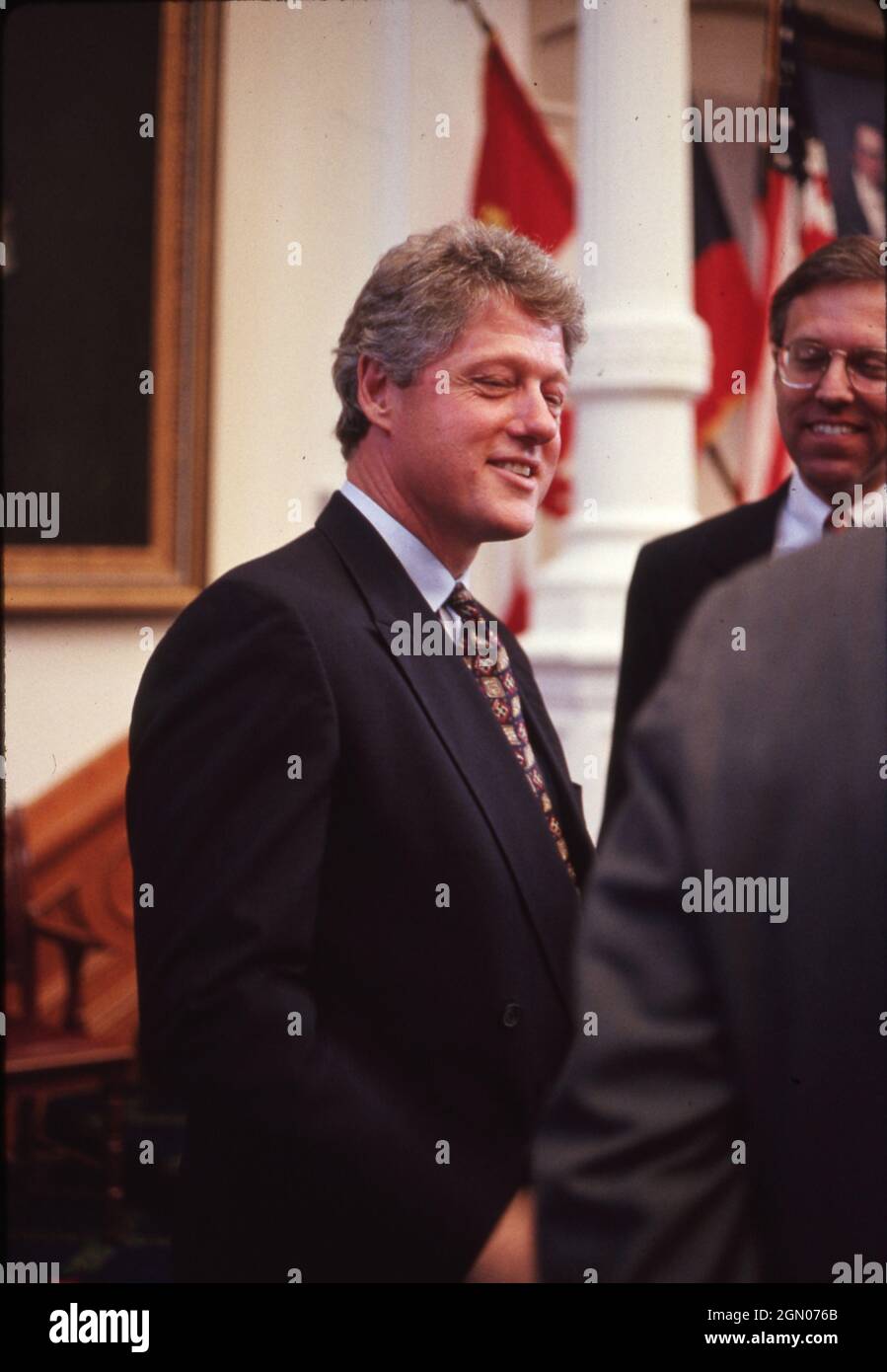 Bill clinton speaking hi-res stock photography and images - Alamy
