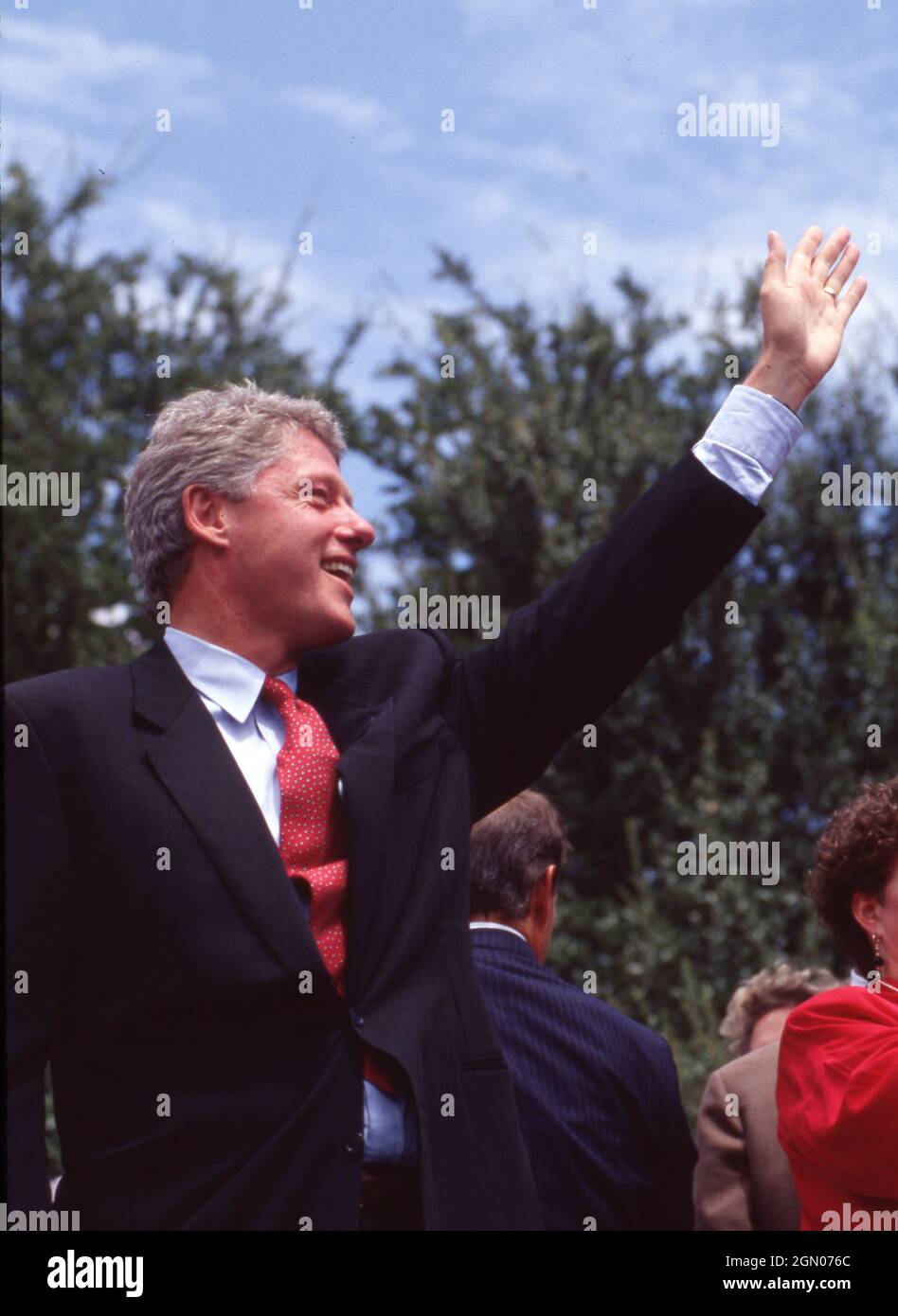 Bill clinton supporters 1992 campaign hi-res stock photography and ...
