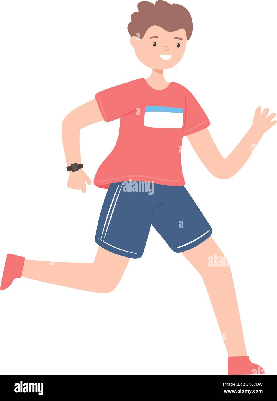 athlete runner cartoon Stock Vector Image & Art - Alamy