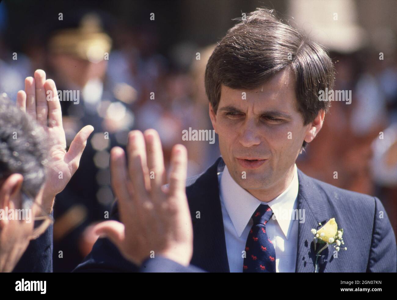 Austin Texas USA, 1989: Texan Lloyd Doggett is sworn into office as a ...