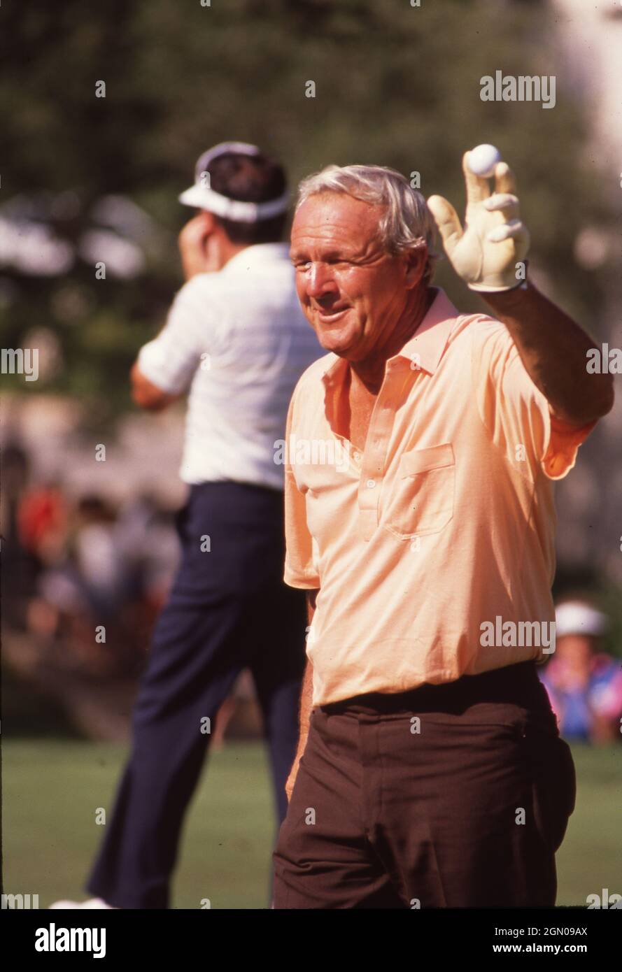 Austin Texas USA, 1988: Legendary professional golfer ARNOLD PALMER ...