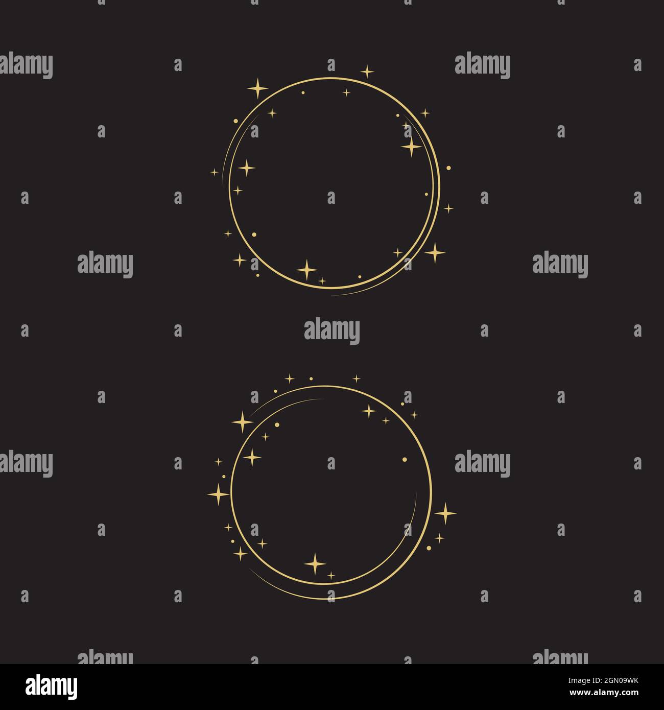 Circle star Vector icon design illustration Template Stock Photo - Alamy