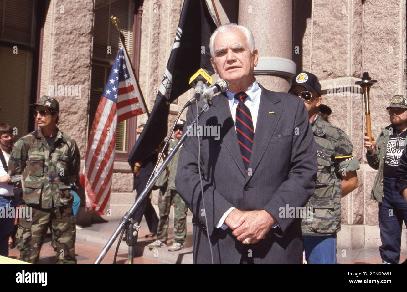 Austin Texas USA, circa 1991: Retired General WILLIAM WESTMORELAND ...