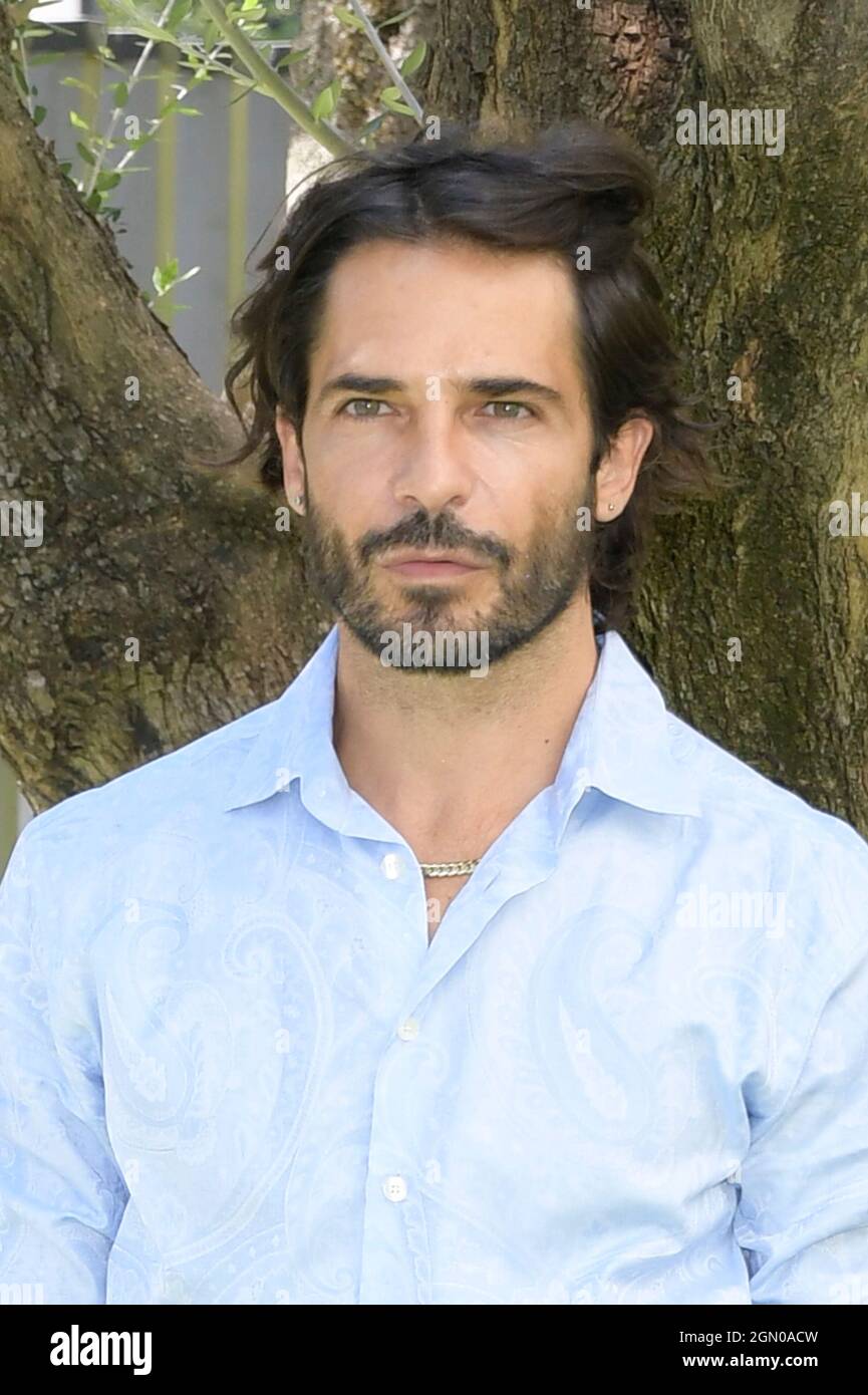 Rome, Italy. 21st Sep, 2021. Marco Bocci at the photocall of the Rai ...