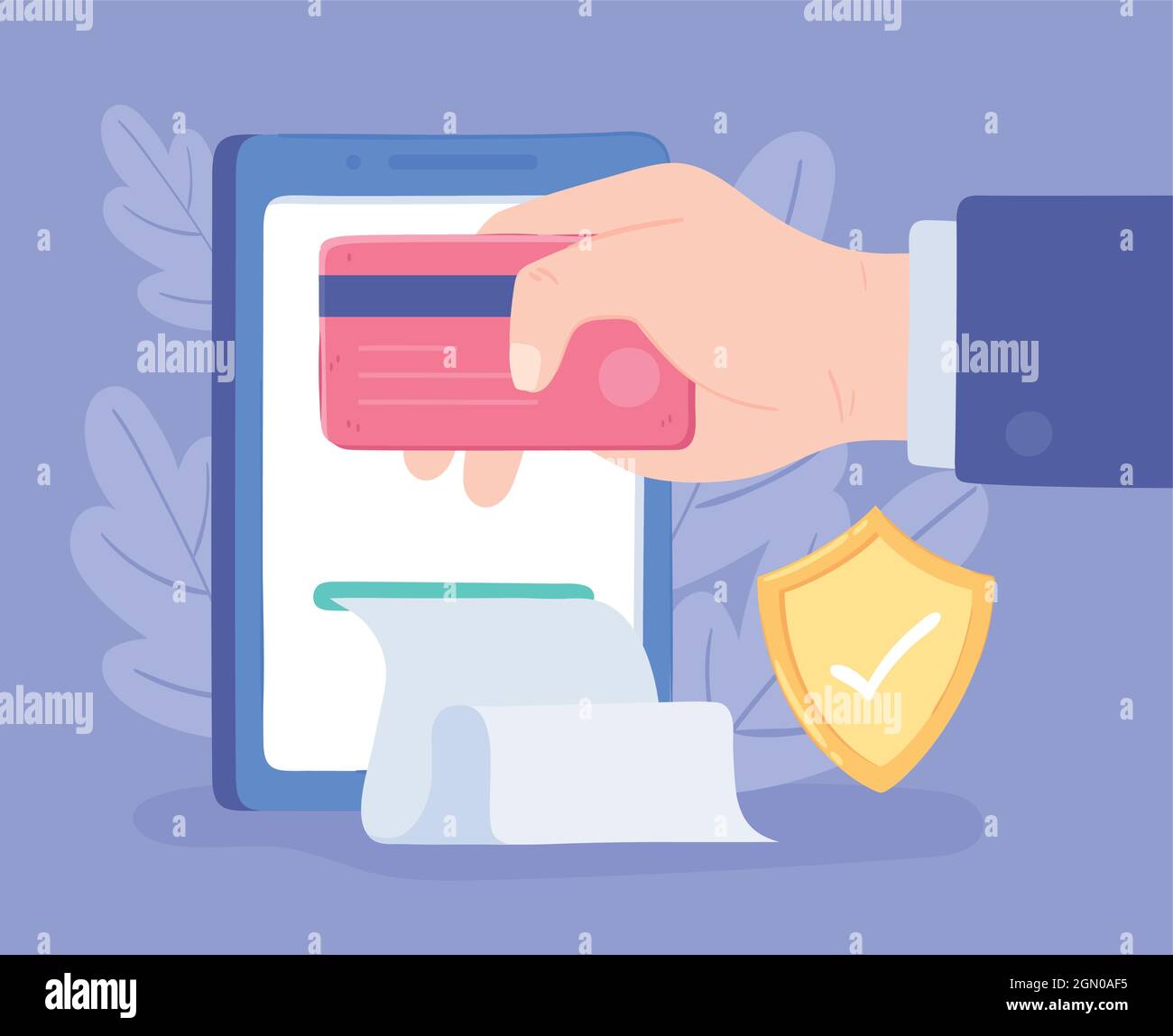 security ecommerce transaction Stock Vector Image & Art - Alamy