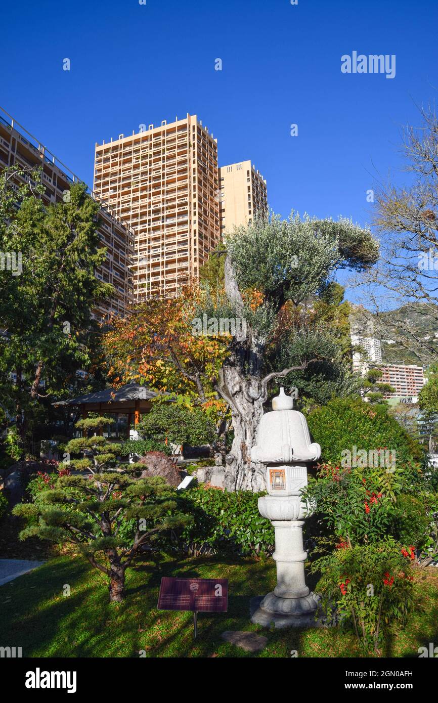 Japanese Garden, Monte Carlo, Monaco Stock Photo - Alamy