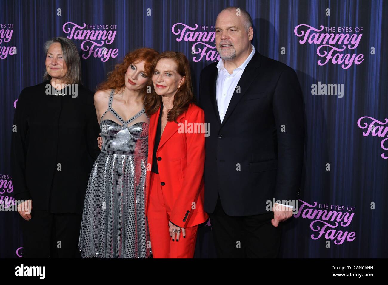 Cherry Jones, Jessica Chastain, Isabelle Huppert and Vincent D'Onofrio ...