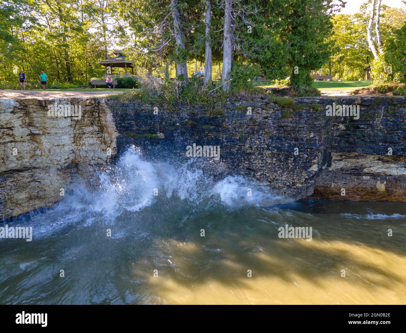 Photograph of Cave Point County Park, Sturgeon Bay, Door County ...