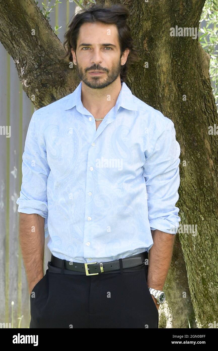 Marco Bocci at the photocall of the Rai fiction Fino all'ultimo battito ...