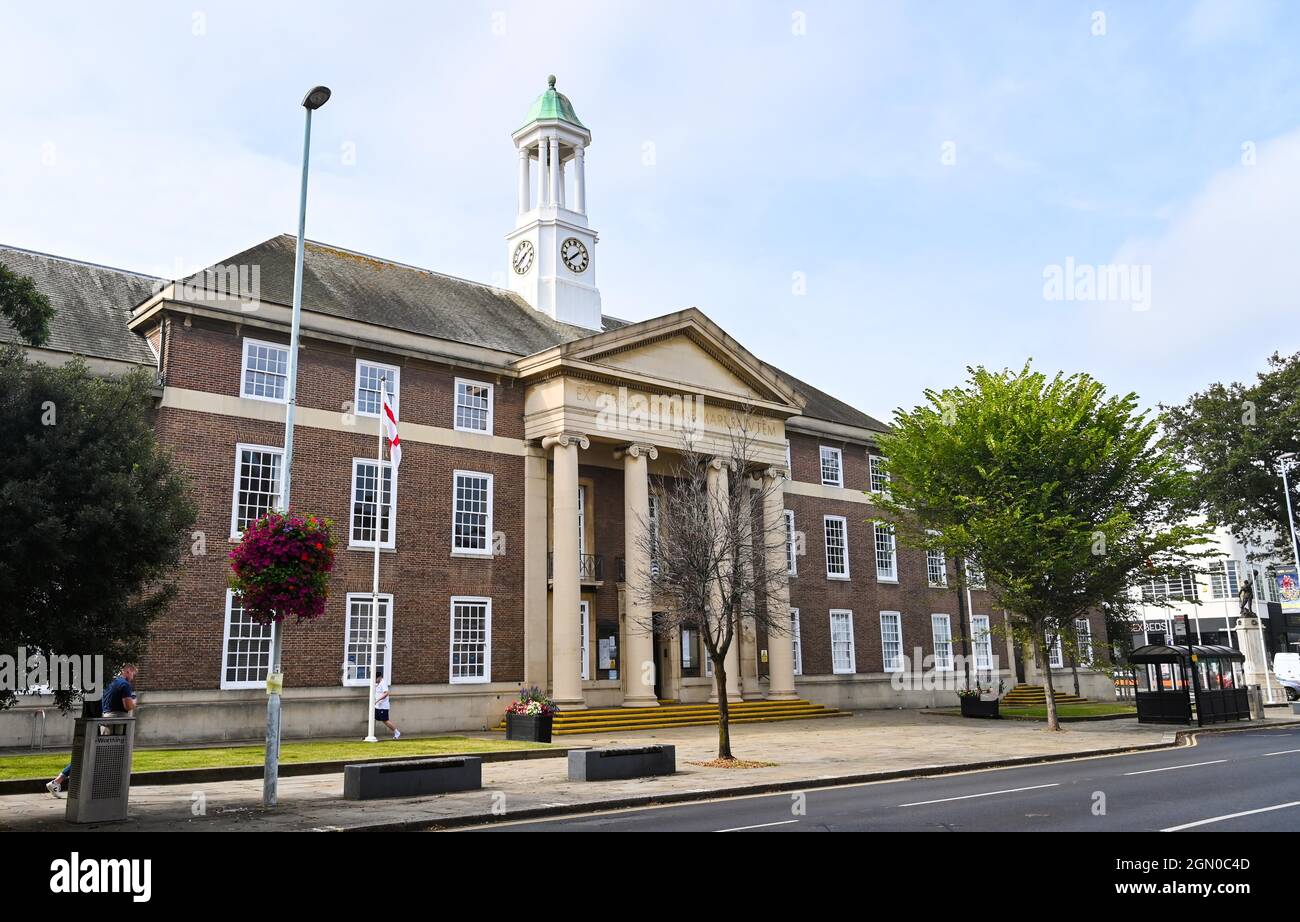 Worthing Town Hall , West Sussex , England , UK Stock Photo - Alamy