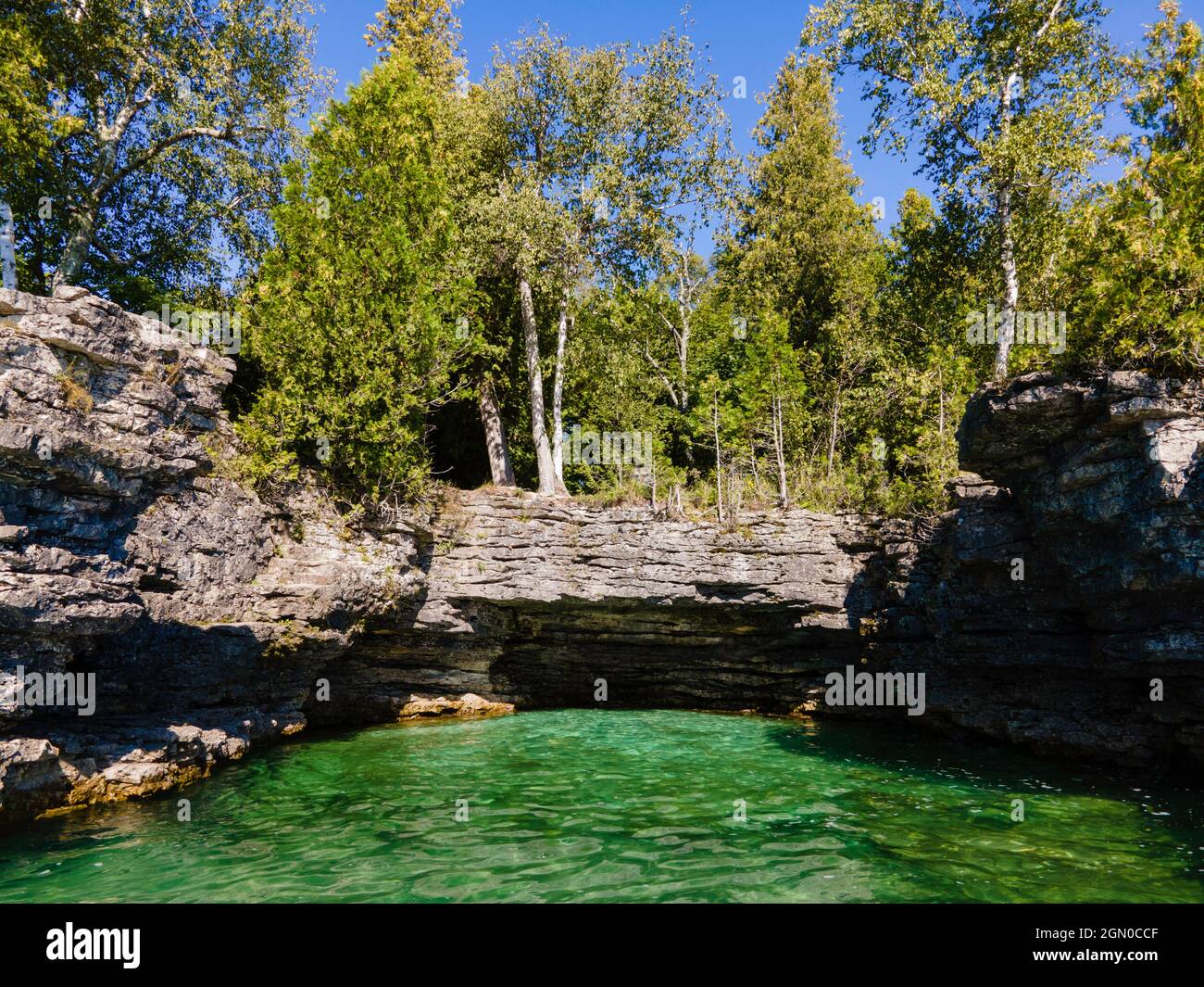 Photograph of Cave Point County Park, Sturgeon Bay, Door County ...