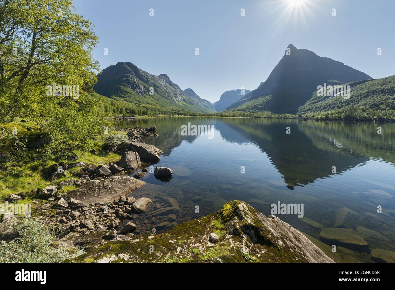 Lake innerdalsvatna hi-res stock photography and images - Alamy