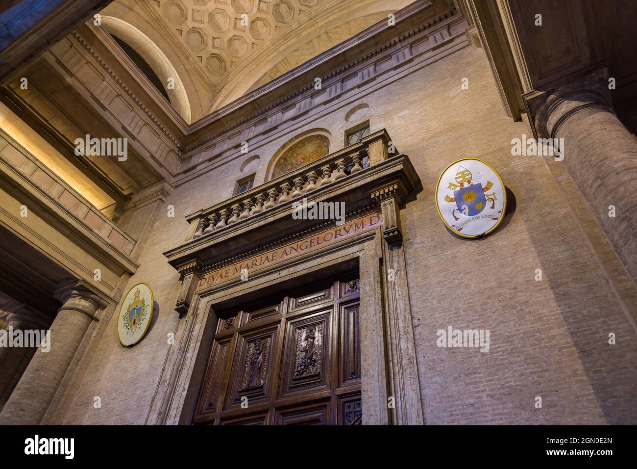 The basilica of Santa Maria degli Angeli is a Roman Catholic rite ...