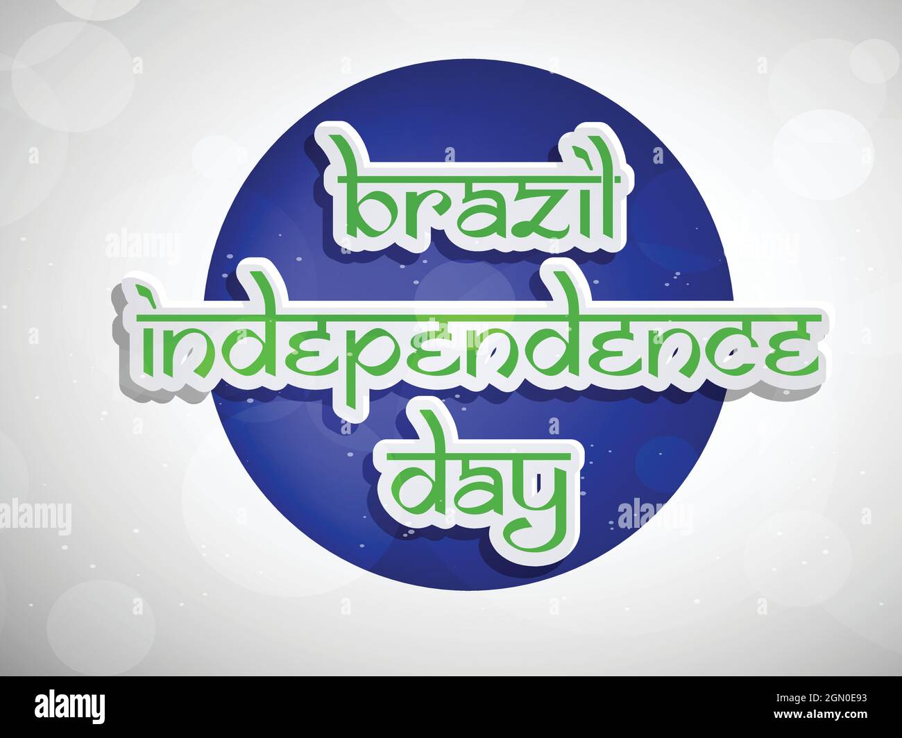 Brazil Independence Day Stock Vector Image & Art - Alamy