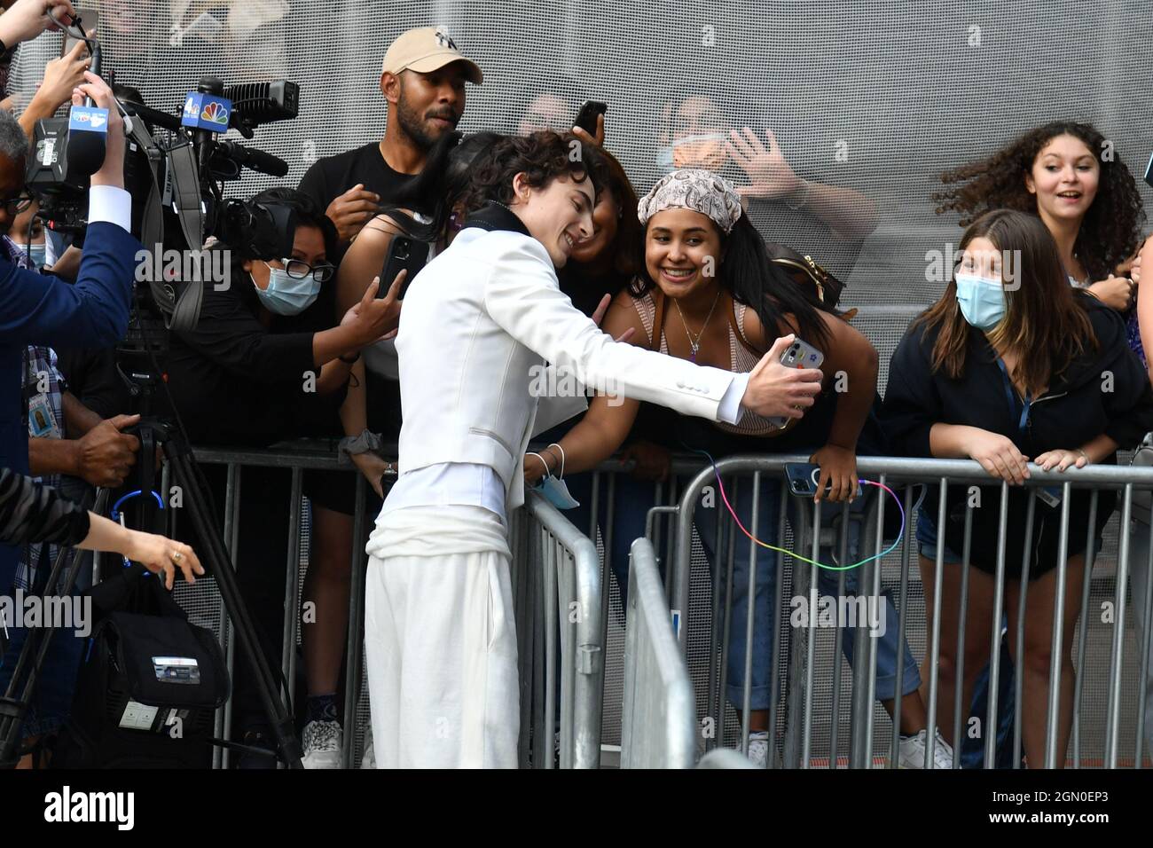 Timothee chalamet 2021 met gala hi-res stock photography and images - Alamy
