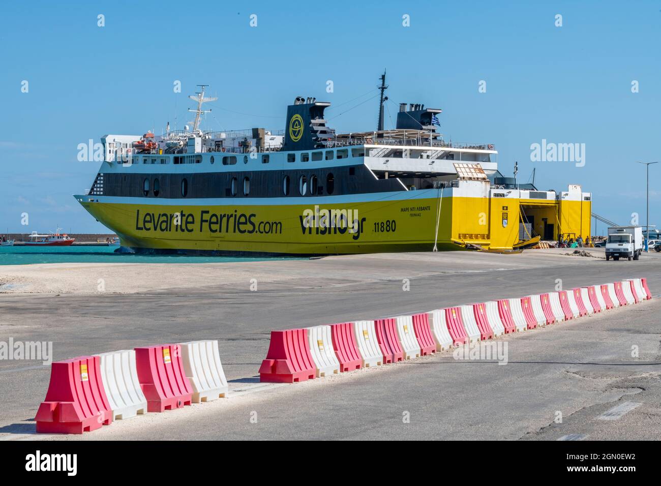 levante ferry service from the greek island of zakynthos in the ionian ...
