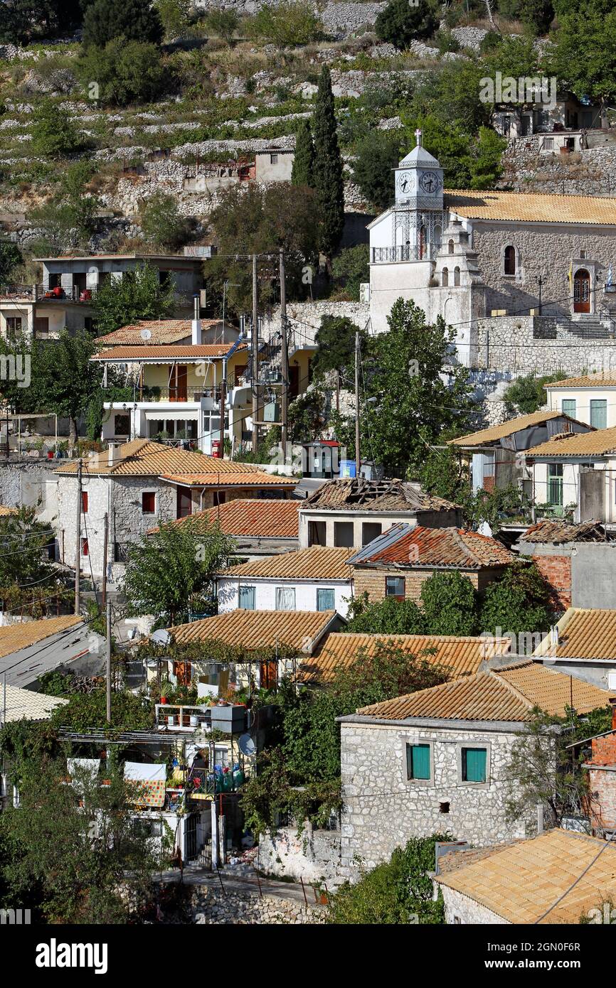 Place Exanthia, Lefkada Island, Ionian Islands, Greece Stock Photo - Alamy
