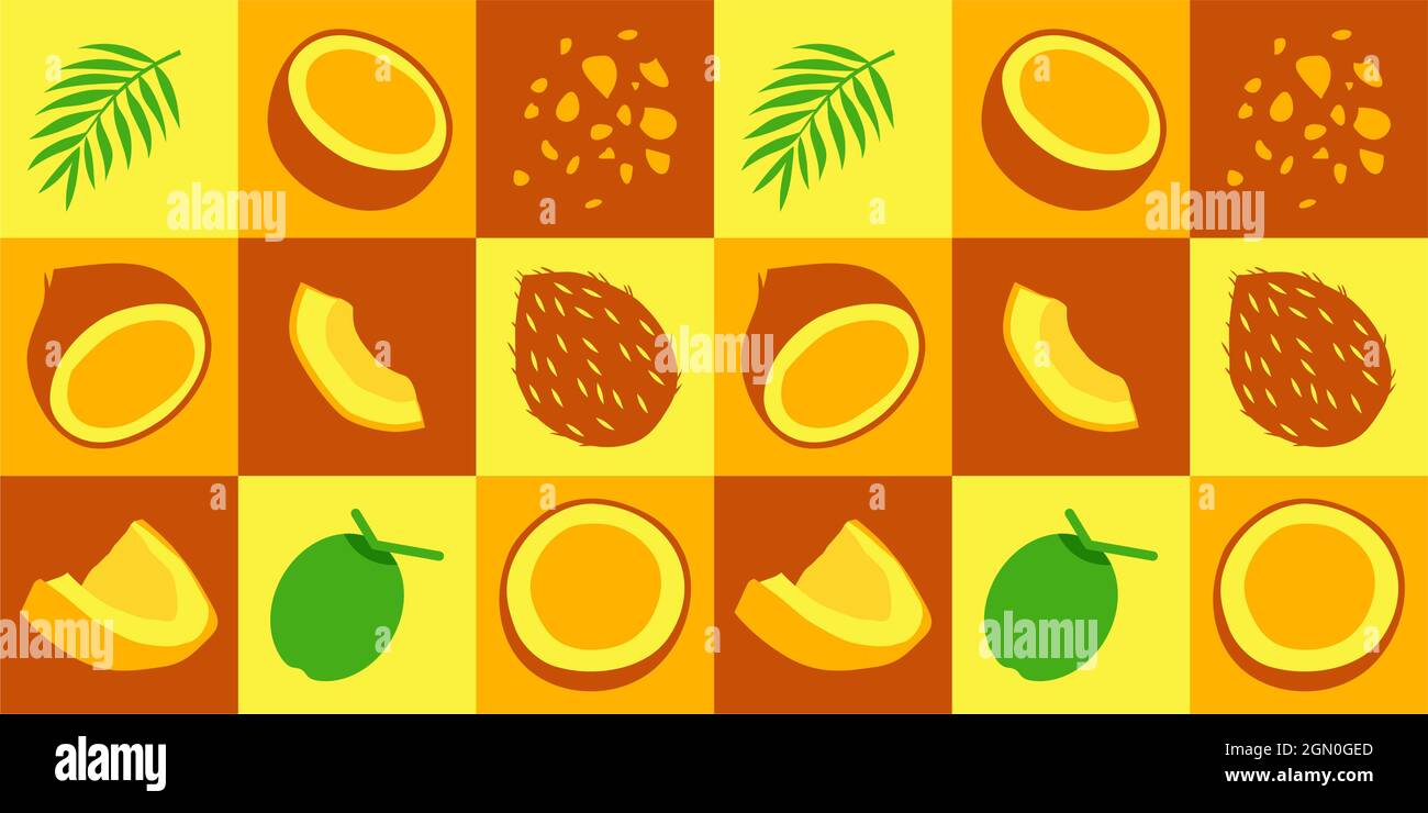 Coconut oil vector vectors Stock Vector Images - Alamy