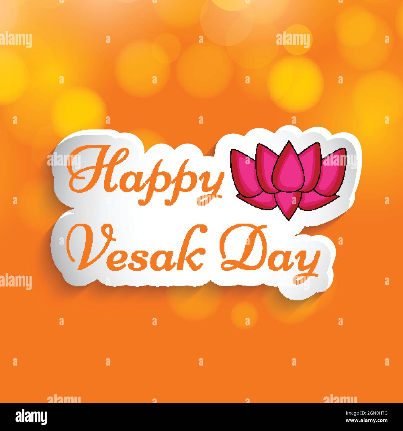 Buddha birth day festival Stock Vector Images - Alamy