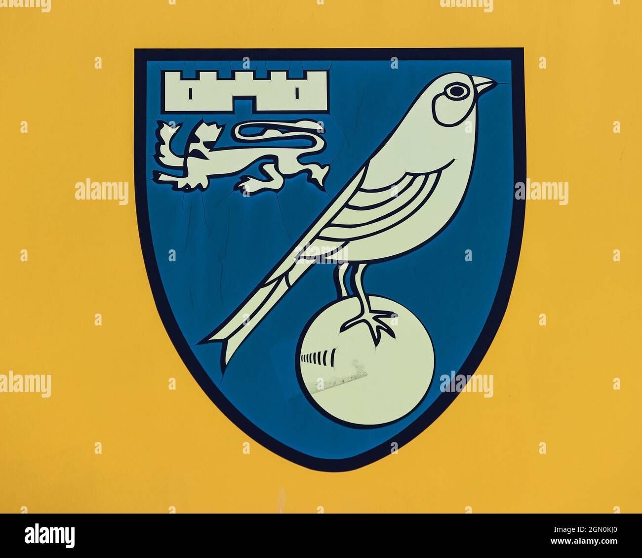 Norwich city coat of arms hi-res stock photography and images - Alamy