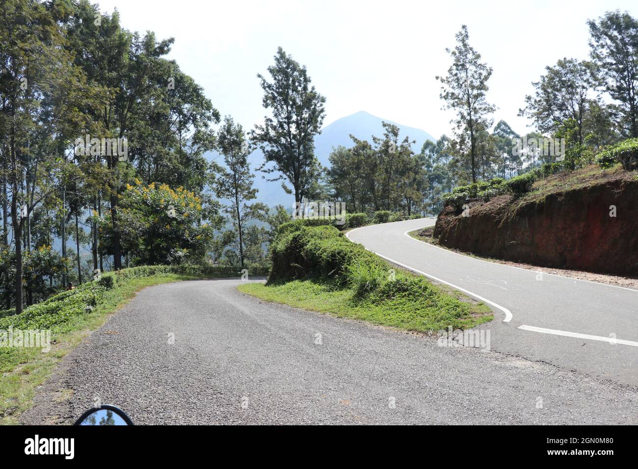 A landscape of a junction of the road in beautiful view Stock Photo - Alamy