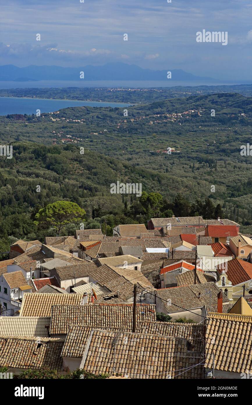 The mountain village of Chlomos is considered to be one of the most ...