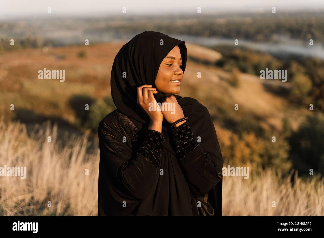 African muslim robe hi-res stock photography and images - Alamy