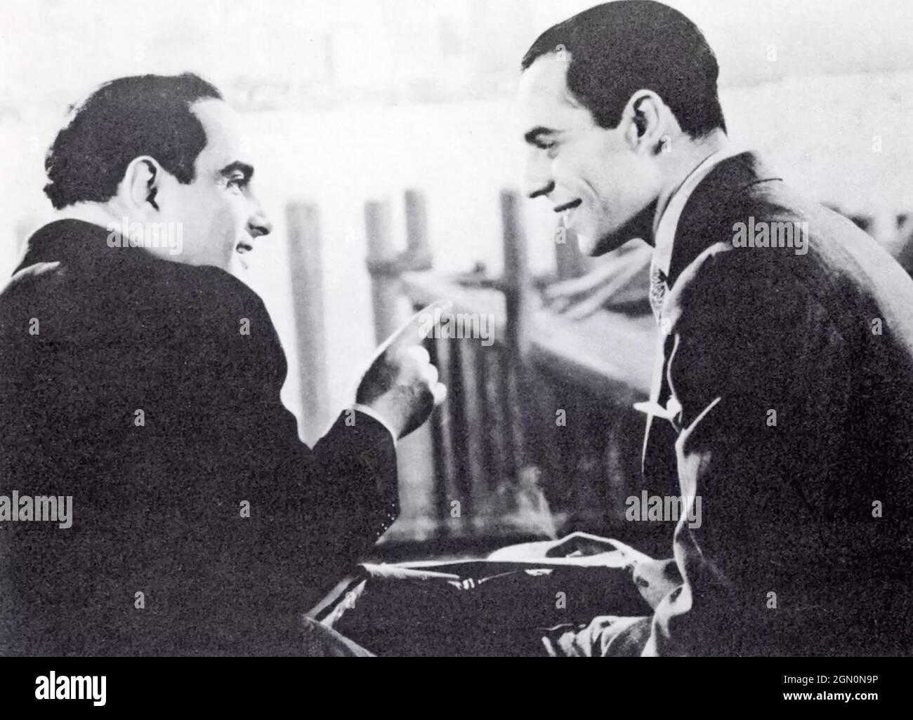 RICHARD RODGERS and Lorenz Hart (at left) American songwriting team ...