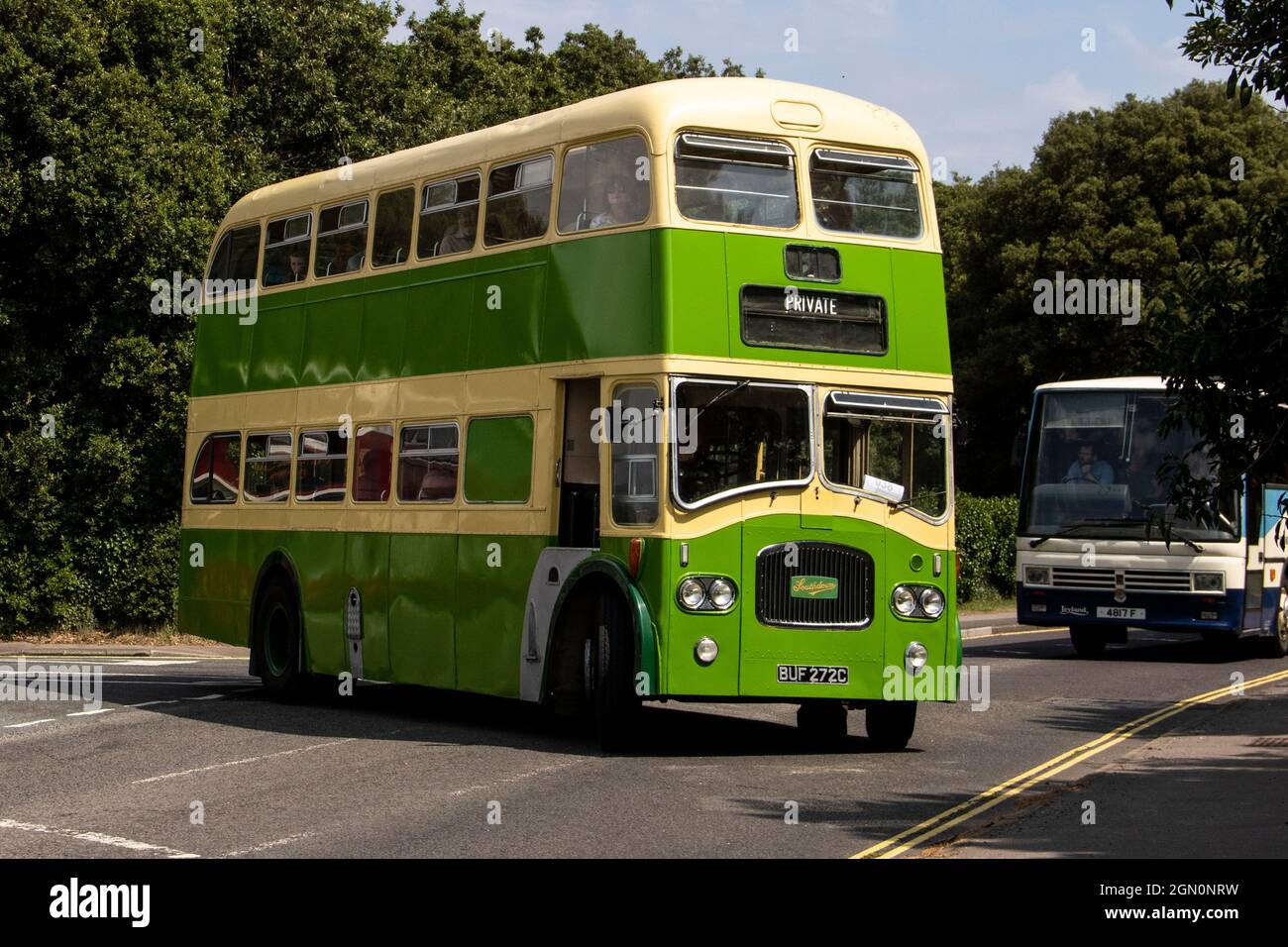Provincial Bus Rally 2019 Stokes Bay Gosport Stock Photo - Alamy