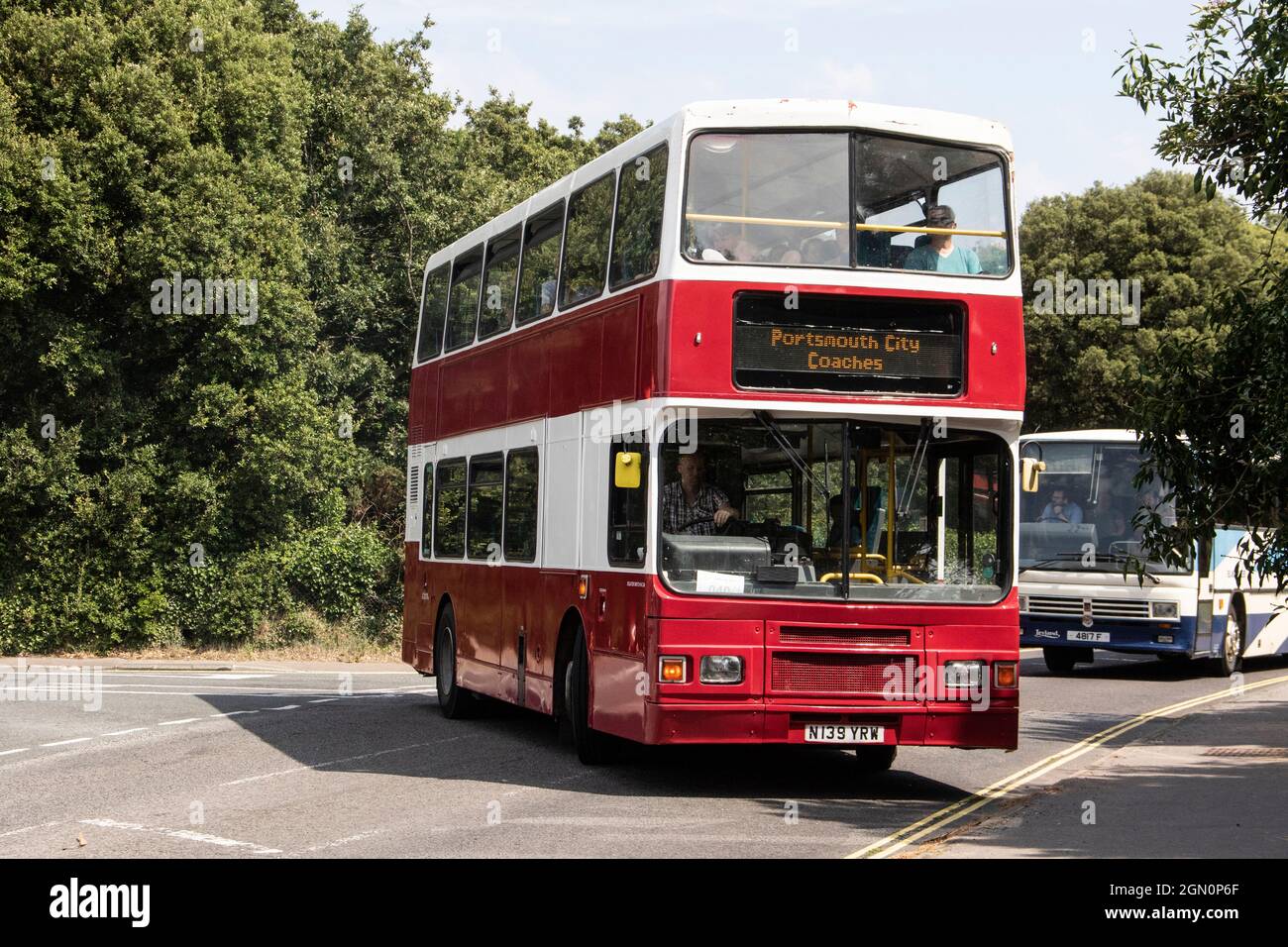 Provincial Bus Rally 2019 Stokes Bay Gosport Stock Photo - Alamy