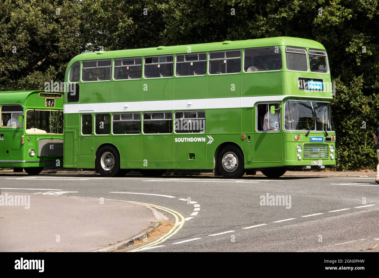 Provincial Bus Rally 2019 Stokes Bay Gosport Stock Photo - Alamy