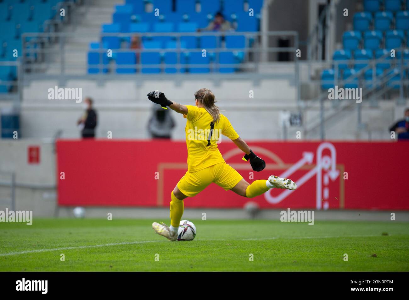 Milica Kostic (1 Serbia) during the Womens World Cup Qualification Game ...