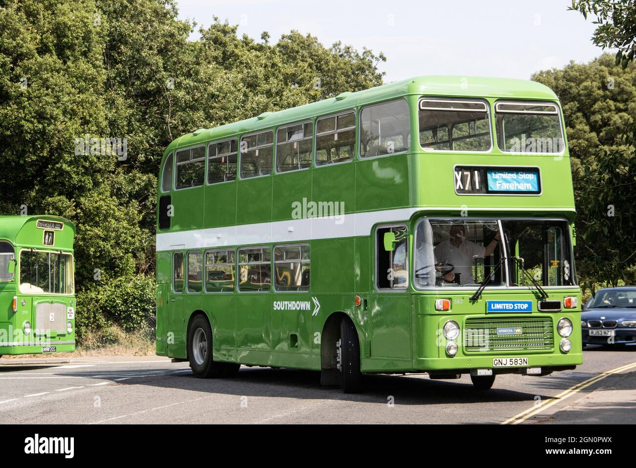 Provincial Bus Rally 2019 Stokes Bay Gosport Stock Photo - Alamy