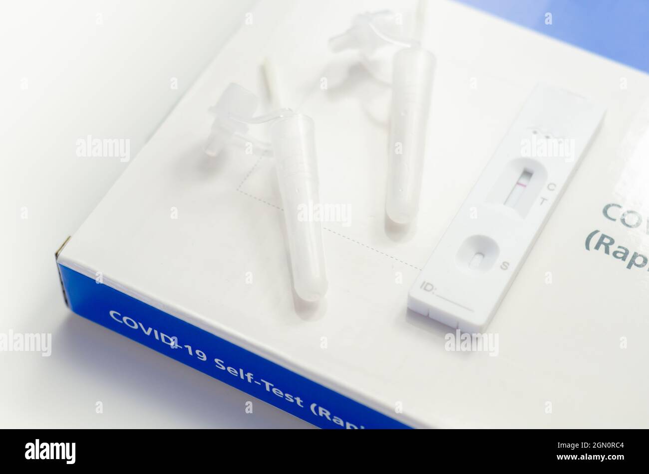 Rapid test kit for covid, pandemic disease spread in the whole world ...