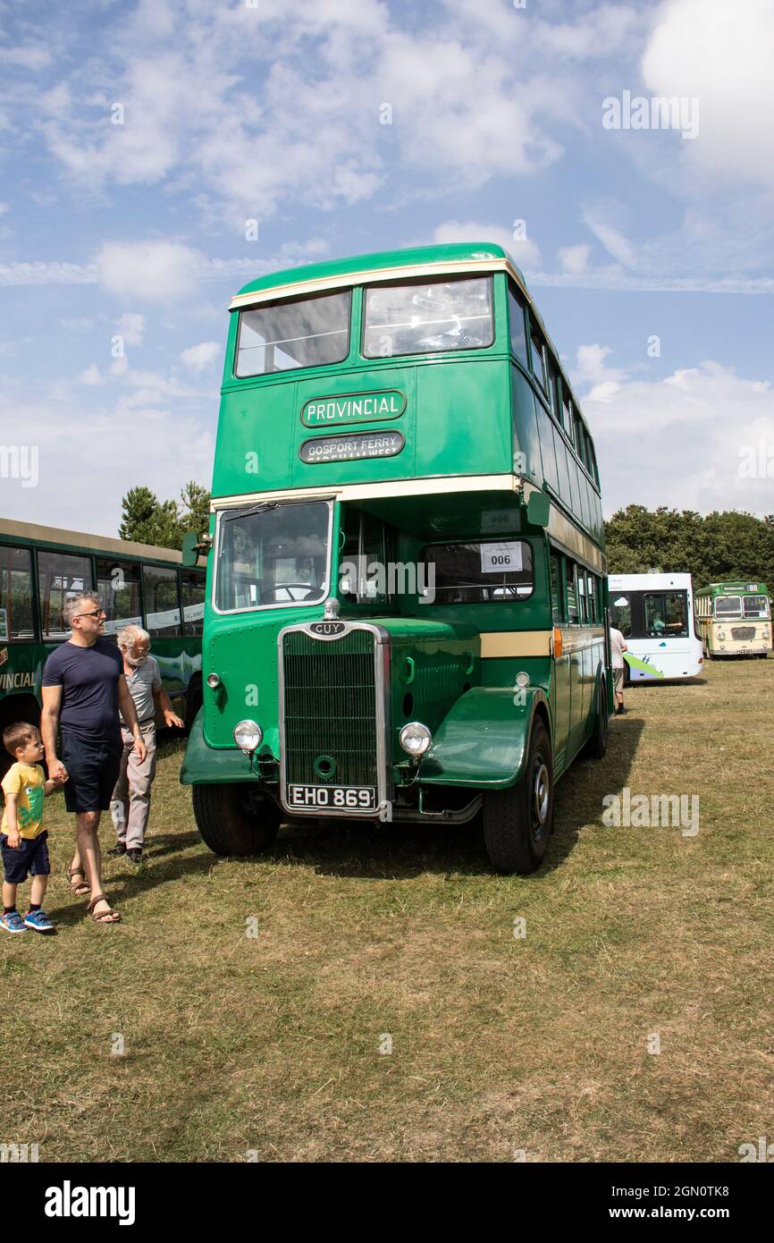 Provincial Bus Rally 2019 Stokes Bay Gosport Stock Photo - Alamy