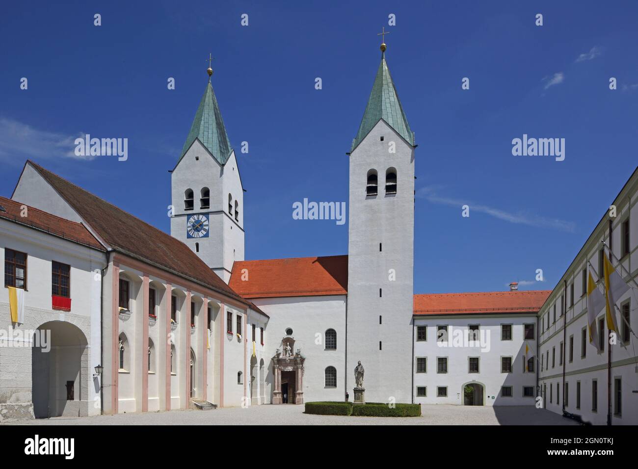 Cathedral, Freising, Upper Bavaria, Bavaria, Germany Stock Photo - Alamy