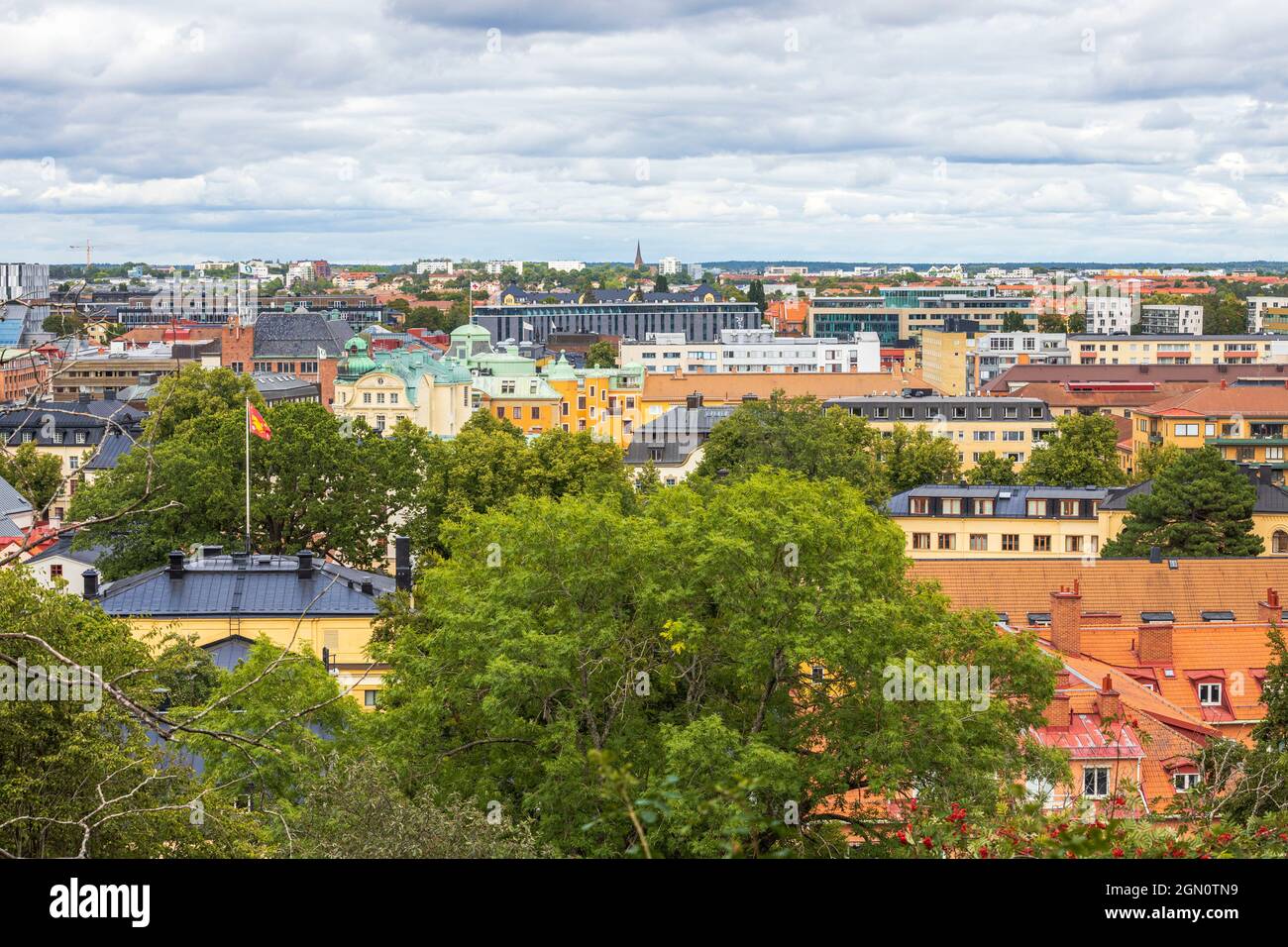 Roof of uppsala cathedral hi-res stock photography and images - Alamy