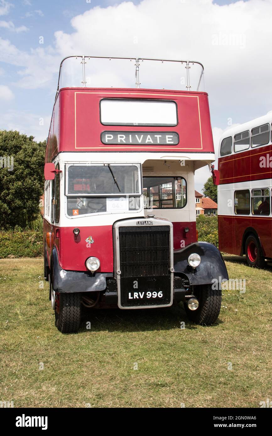Provincial Bus Rally 2019 Stokes Bay Gosport Stock Photo - Alamy