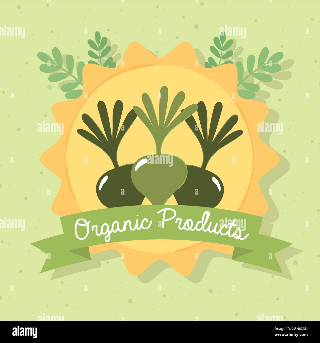 organic products poster Stock Vector Image & Art - Alamy