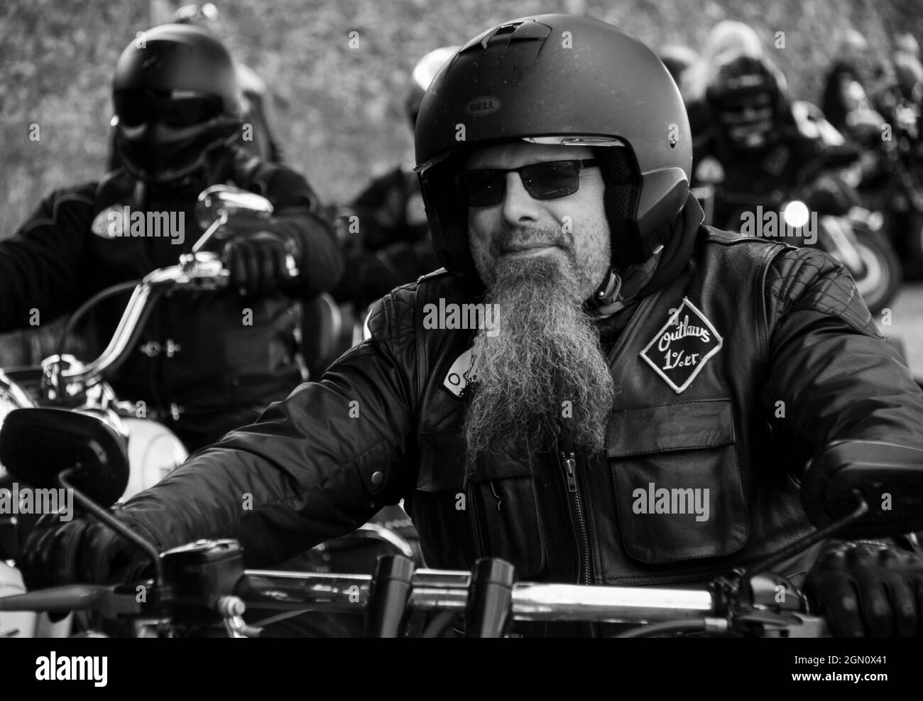 Outlaw biker hi-res stock photography and images - Alamy